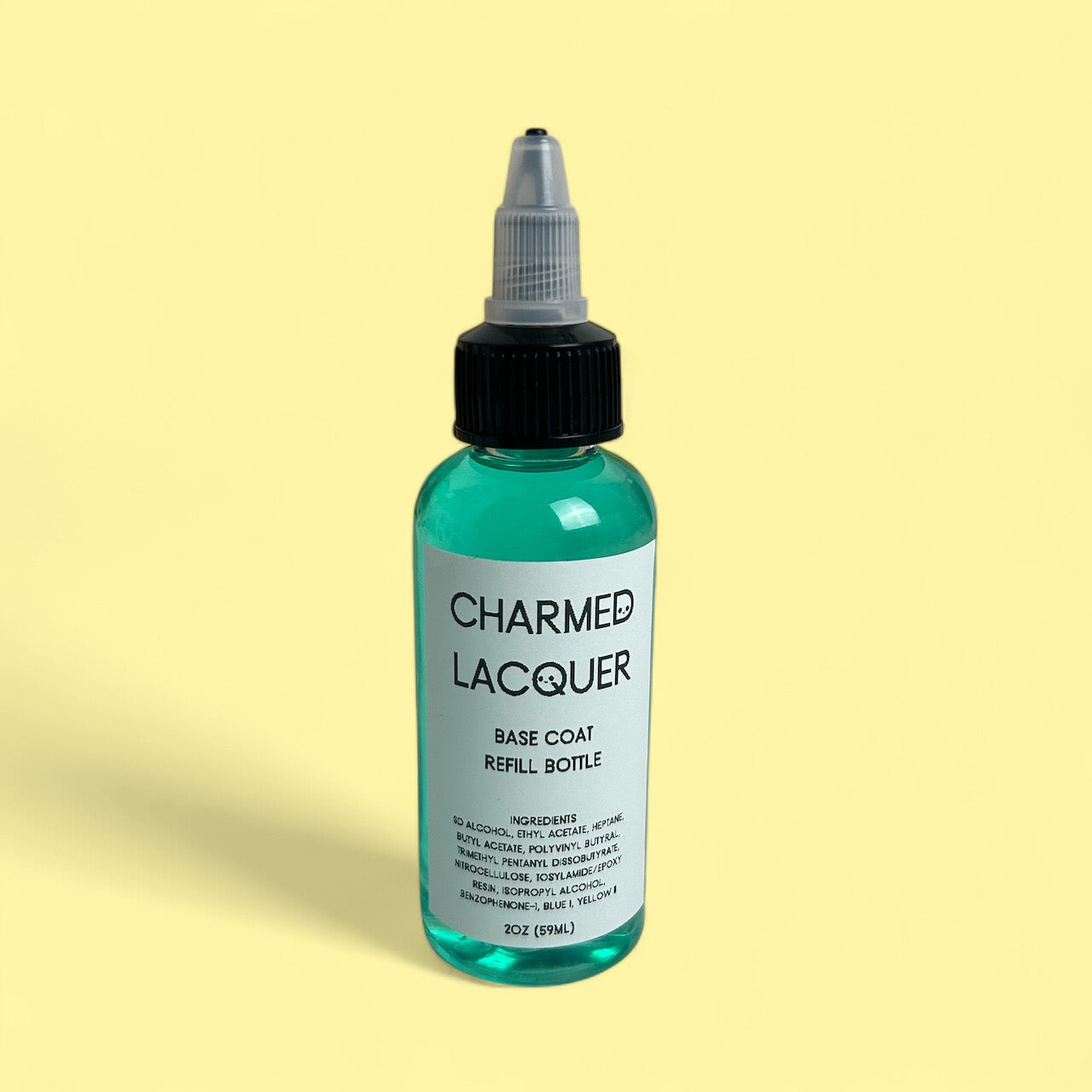 Base Coat 2oz Refill Bottle – Charmed Lacquer